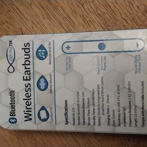 Infinitek | Headphones | Infinitek Bluetooth Wireless Earbuds Case Of 5 ...